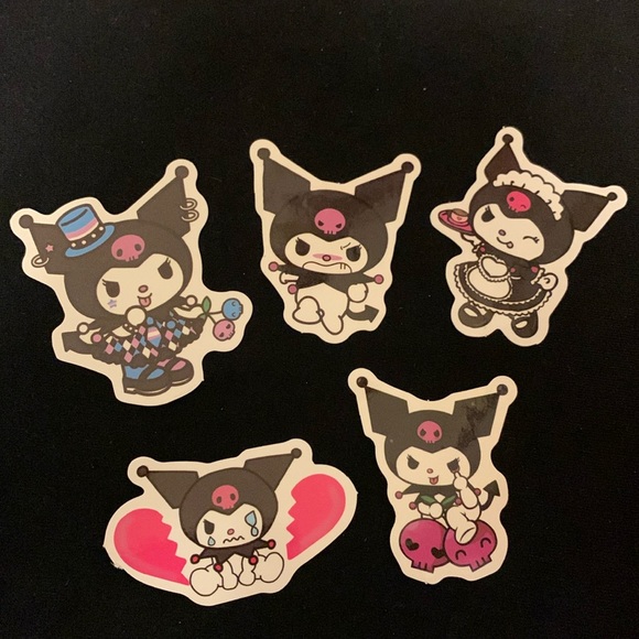 Sanrio | Accessories | Kuromi Sticker Set | Poshmark